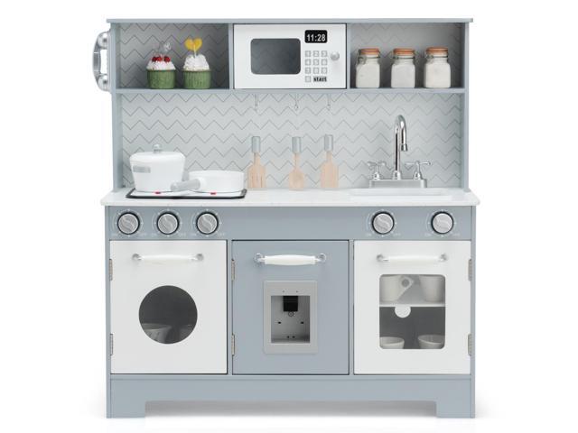 Click here for SlickBlue Pretend Play Kitchen Wooden Toy Set for... prices