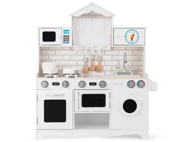 Click here for SlickBlue Wooden Kids Kitchen with Washing Machine prices