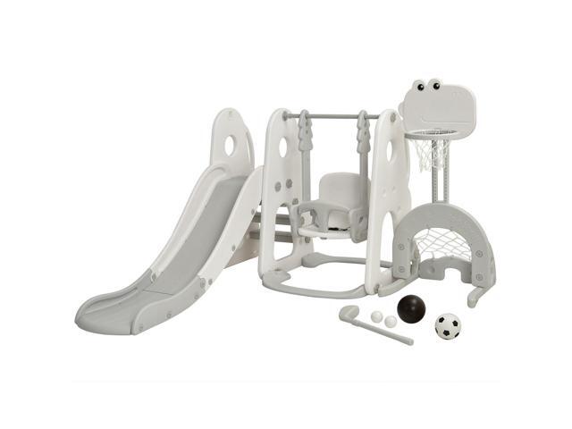 Click here for SlickBlue 6 in 1 Toddler Slide and Swing Set with... prices