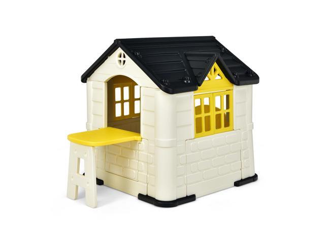 Click here for SlickBlue Kids Playhouse Pretend Toy House For Boy... prices