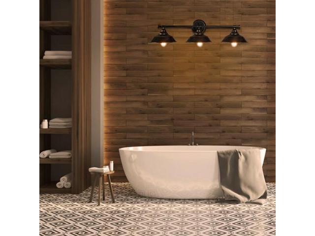 Click here for SlickBlue 3-Light Modern Bathroom Wall Sconce Wall... prices