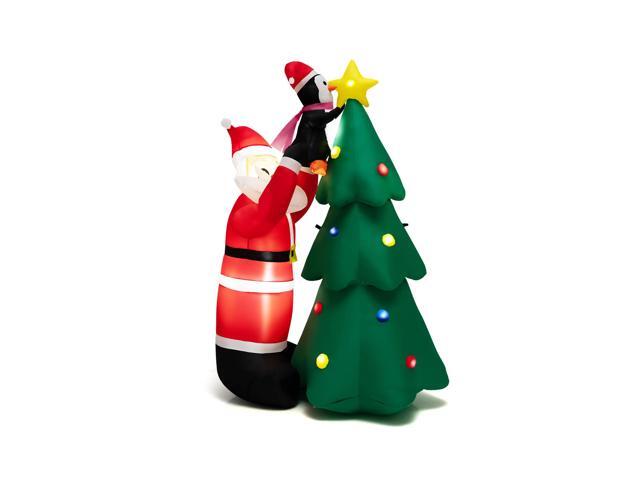Click here for SlickBlue 6 Feet Inflatable Christmas Tree and San... prices