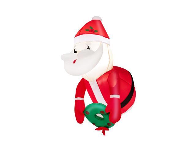 Click here for SlickBlue Lighted Inflatable Santa Claus Broke Out... prices