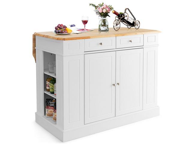 Click here for SlickBlue Kitchen Island with Storage and 3-Level... prices