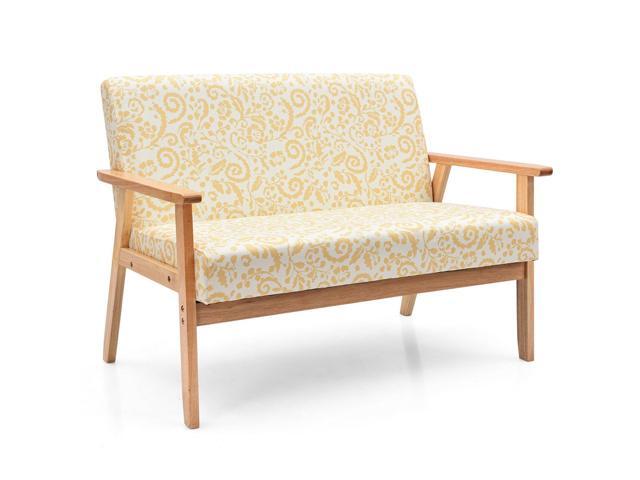 Click here for SlickBlue Modern Fabric Loveseat Sofa Couch Uphols... prices
