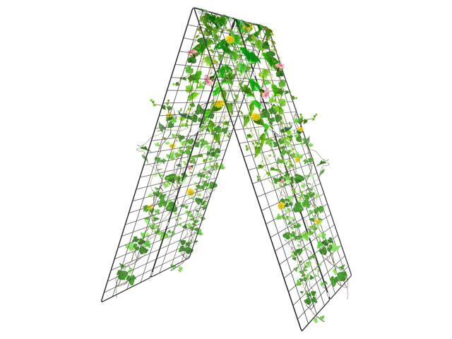 Click here for SlickBlue 2 Pieces Fold-able A-Frame Trellis Plant... prices