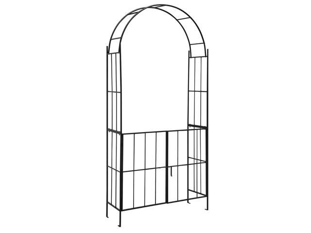 Click here for SlickBlue Garden Arch Arbor Trellis with Gate Pati... prices