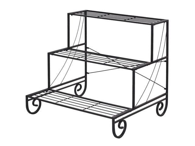 Click here for SlickBlue 3 Tier Outdoor Metal Garden Planter Hold... prices