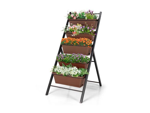 Click here for SlickBlue 5-tier Vertical Garden Planter Box Eleva... prices