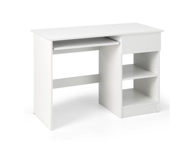 Click here for SlickBlue Wooden Computer Desk with CPU Stand prices