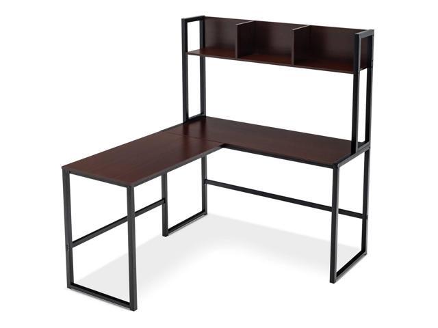 Click here for SlickBlue Reversible L-Shaped Corner Desk with Sto... prices