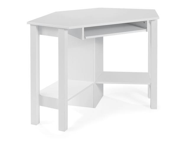 Click here for SlickBlue Wooden Study Computer Corner Desk with D... prices