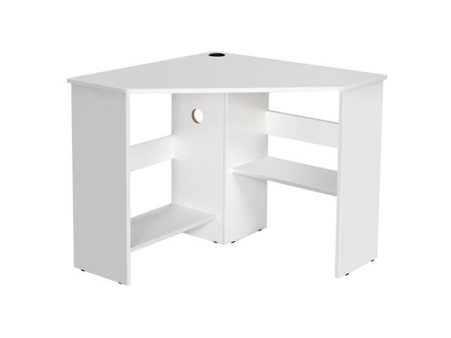 Click here for SlickBlue Corner Computer Desk Triangle Writing Wo... prices