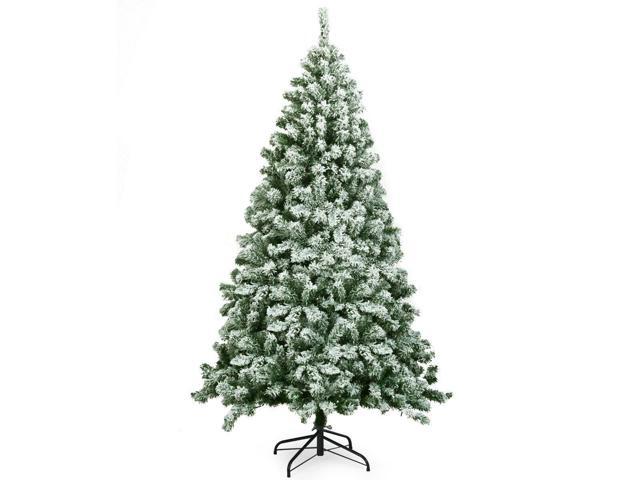 Click here for SlickBlue 6 Feet Snow Flocked Artificial Christmas... prices