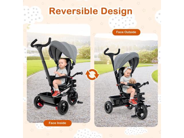 Click here for SlickBlue 4-in-1 Baby Tricycle Toddler Trike with... prices