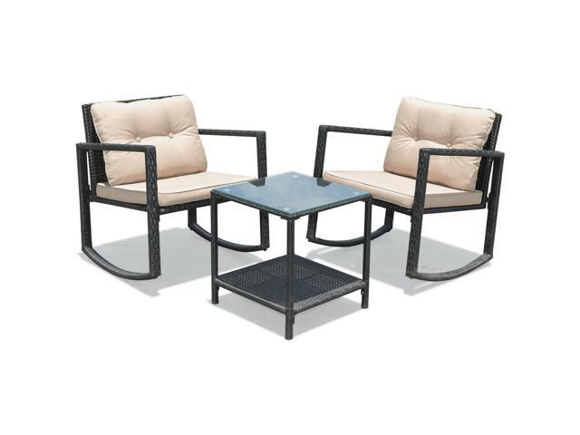 Click here for SlickBlue 3 Pcs Cushioned Patio Rattan Set with Ro... prices