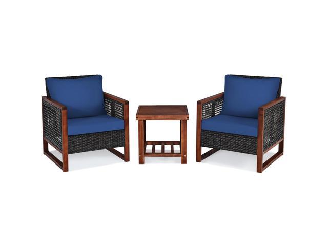 Click here for SlickBlue 3 Pieces Acacia Wood Patio Furniture Set... prices