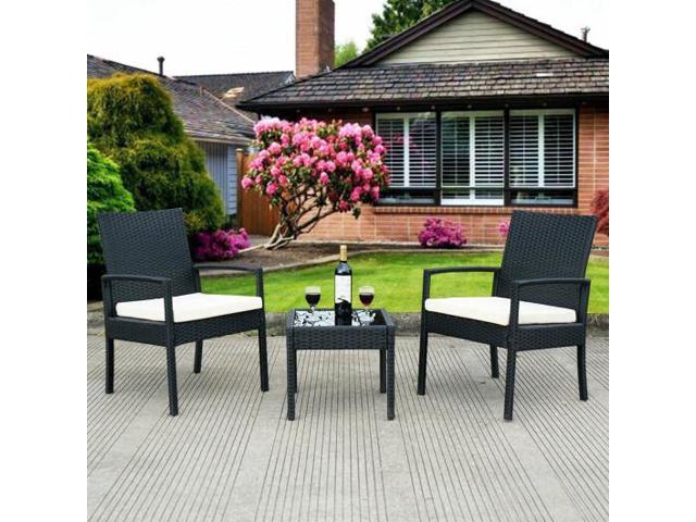 Click here for SlickBlue 3 Pcs Outdoor Rattan Patio Conversation... prices