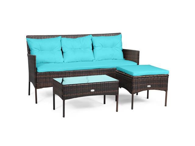 Click here for SlickBlue 3 Pieces Patio Furniture Sectional Set w... prices