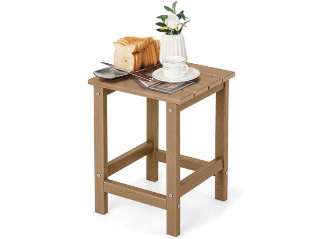 Click here for SlickBlue Square Weather-Resistant Adirondack Side... prices