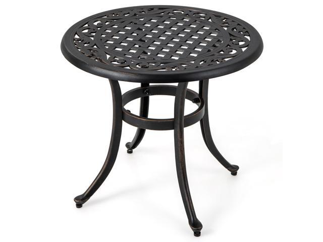 Click here for SlickBlue 24 Inch Patio Side Table with Adjustable... prices