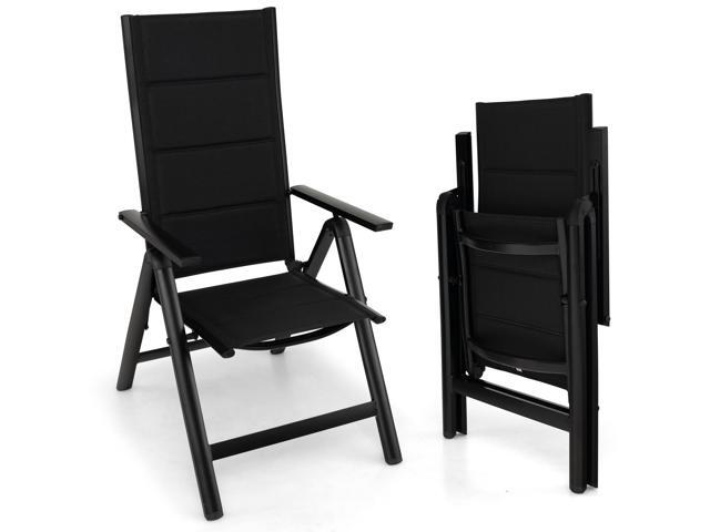Click here for SlickBlue Outdoor Dining Chair with Soft Padded Se... prices