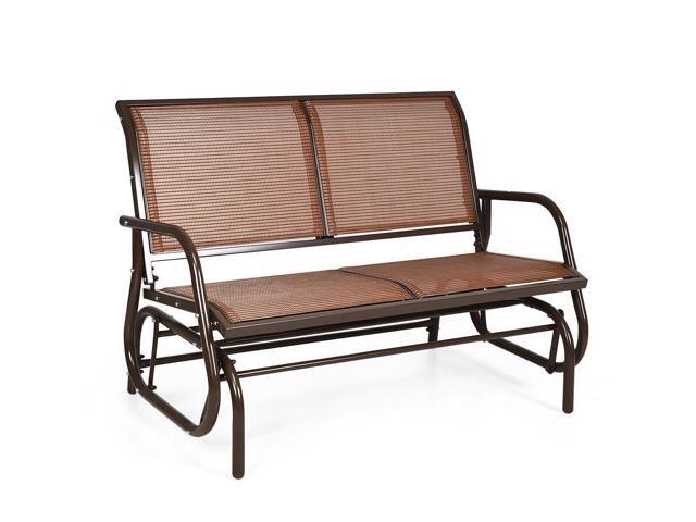 Click here for SlickBlue Swing Glider Chair 48 Inch Loveseat Rock... prices