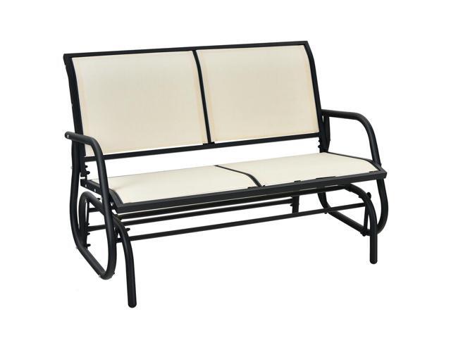 Click here for SlickBlue Swing Glider Chair 48 Inch Loveseat Rock... prices