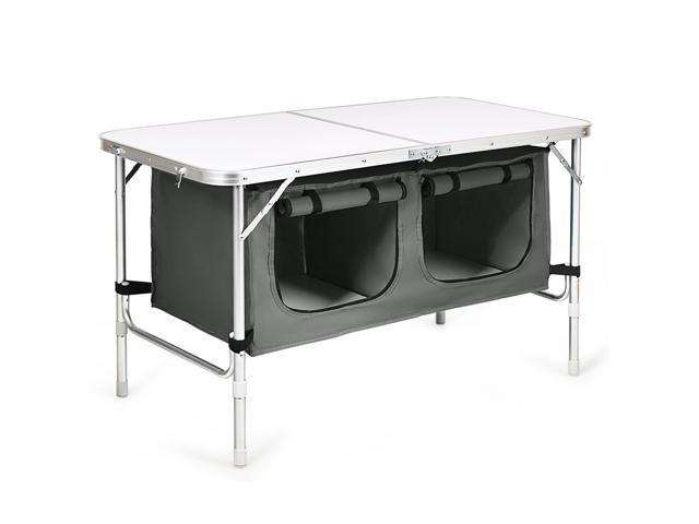 Click here for SlickBlue Height Adjustable Folding Camping Table prices