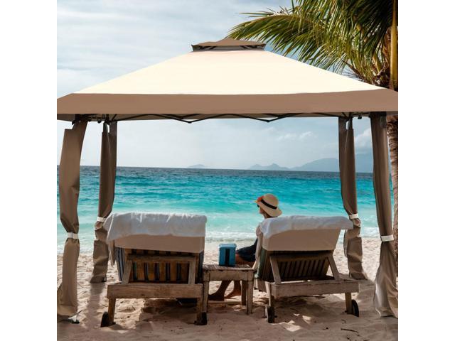 Click here for SlickBlue 13 Feet x 13 Feet Pop Up Canopy Tent Ins... prices