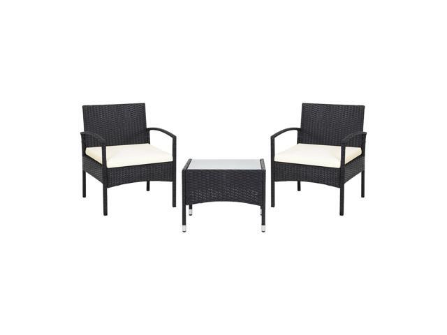 Click here for SlickBlue 3 Pieces Patio Wicker Rattan Furniture S... prices