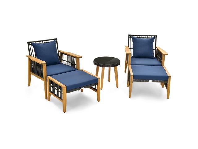 Click here for SlickBlue 5 Piece Patio Furniture Set with Coffee... prices