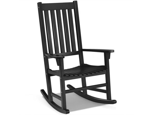 Click here for SlickBlue Indoor Outdoor Wooden High Back Rocking... prices