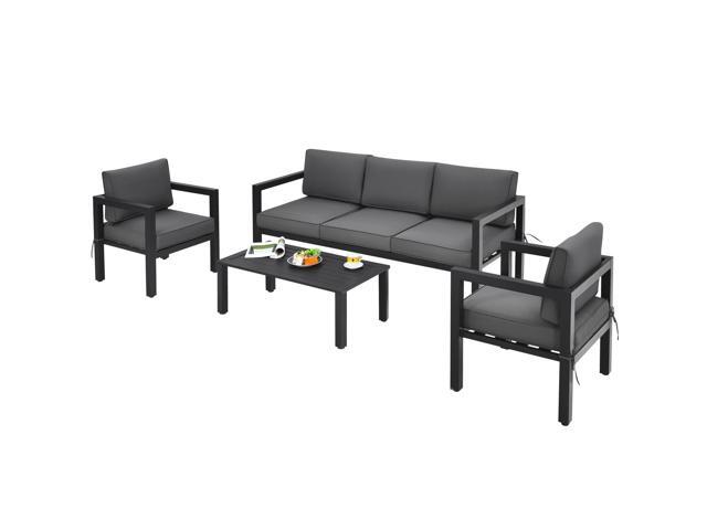 Click here for SlickBlue 4 Pieces Outdoor Furniture Set for Backy... prices