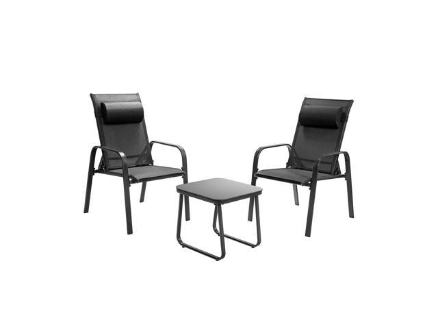 Click here for SlickBlue 3 Pieces Patio Bistro Furniture Set with... prices