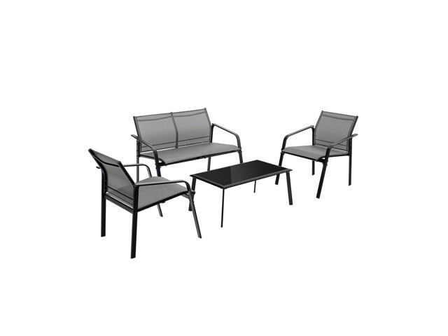 Click here for SlickBlue 4 Pieces Patio Furniture Set with Armres... prices