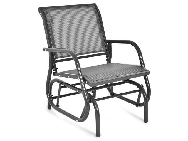 Click here for SlickBlue Outdoor Single Swing Glider Rocking Chai... prices