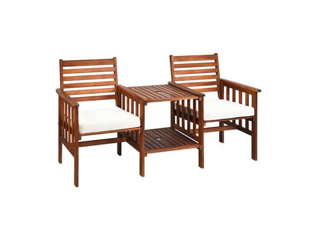 Click here for SlickBlue 3 pcs Outdoor Patio Table Chairs Set Aca... prices