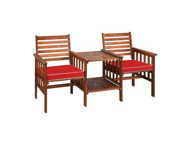 Click here for SlickBlue 3 pcs Outdoor Patio Table Chairs Set Aca... prices
