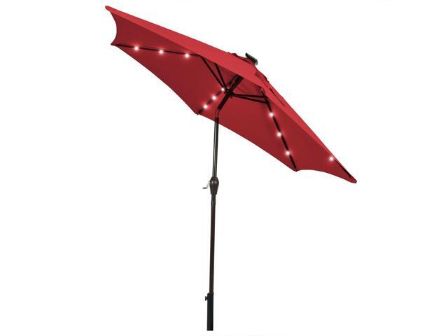 Click here for SlickBlue 9 Feet Solar LED Lighted Patio Market Um... prices