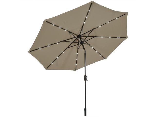 Click here for SlickBlue 10 Feet Outdoor Patio umbrella with Brig... prices