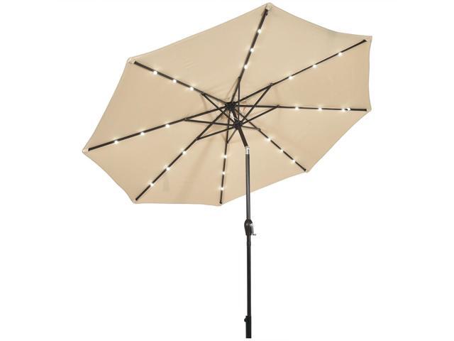 Click here for SlickBlue 10 Feet Outdoor Patio umbrella with Brig... prices