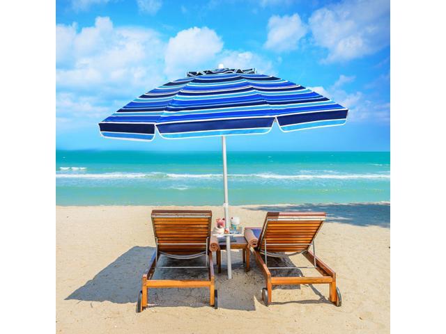 Click here for SlickBlue 7.2 Feet Portable Outdoor Beach Umbrella... prices