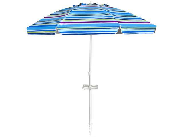 Click here for SlickBlue 7.2 Feet Portable Outdoor Beach Umbrella... prices