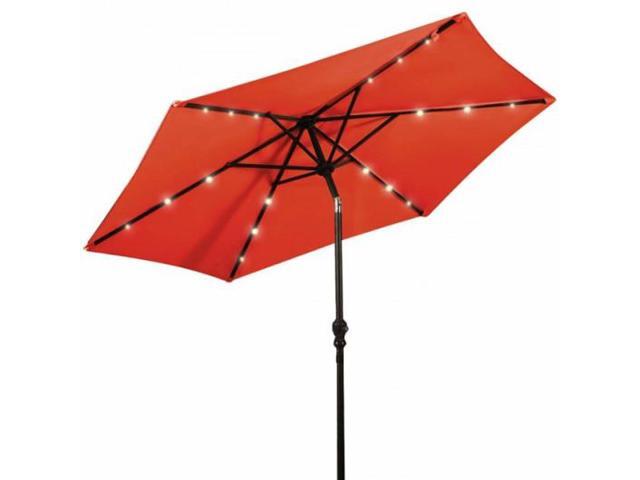 Click here for SlickBlue 9FT Patio Solar Umbrella LED Patio Marke... prices