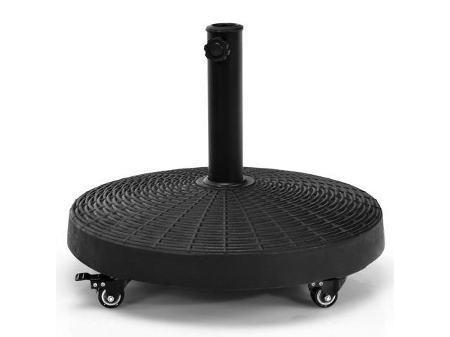 Click here for SlickBlue 50 LBS Patio Wicker Style Resin Umbrella... prices