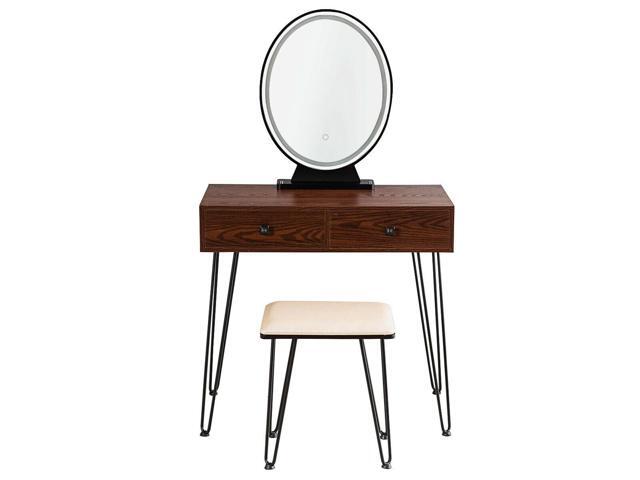 Click here for SlickBlue Industrial Makeup Dressing Table with 3... prices