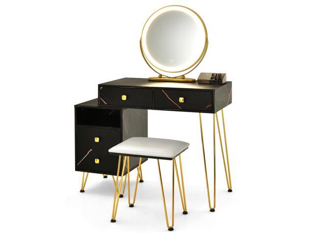 Click here for SlickBlue Modern Dressing Table with Storage Cabin... prices