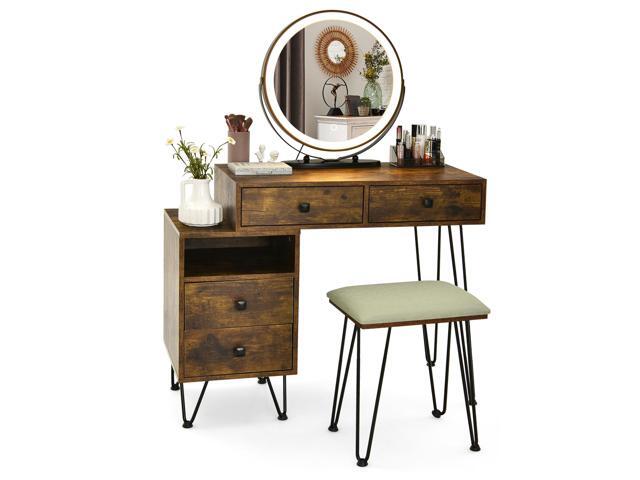 Click here for SlickBlue Modern Dressing Table with Storage Cabin... prices