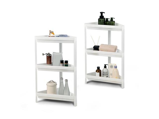 Click here for SlickBlue 2 Pack 3-Tier Detachable Floor Corner Sh... prices